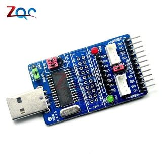 ALL IN CH A USB To SPI I C IIC UART TTL ISP Serial Adapter Module EPP MEM Converter For