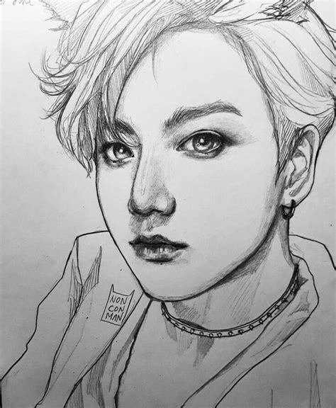 Pin Di Hien Nguyen Su ~bts~ Disegni Semplici Disegni Idee