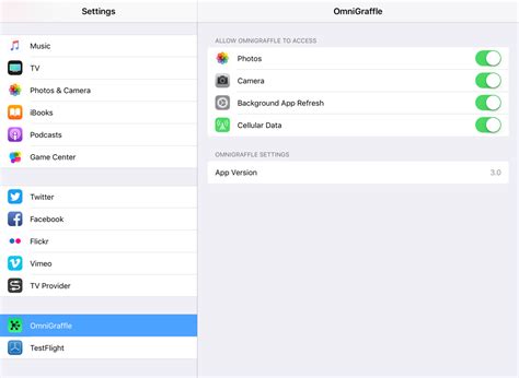 Toggle Access Permissions In Settingsapp Support The Omni Group