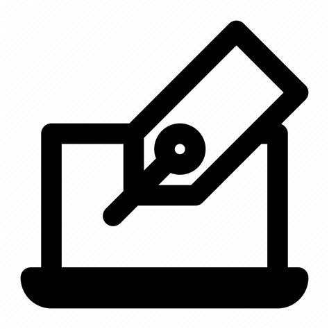 Hostname Label Laptop Information Technology Computer Icon