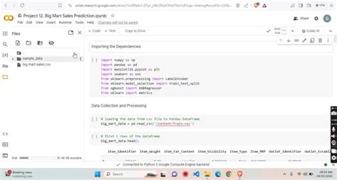 My Project On Xgboost For Sales Prediction Gopi Krishna Posted On The Topic Linkedin