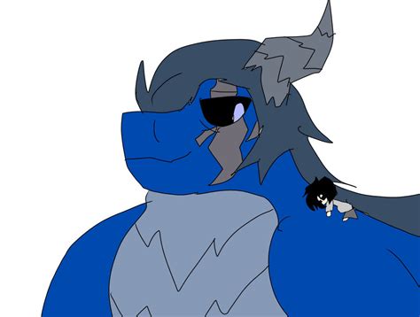 Blue Xiphoid With His Grandson By Riderrevizer100 On Deviantart