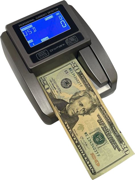 Dri Mark Counterfeit Detector Machine Five Point Scanner Automatic Detection In 1