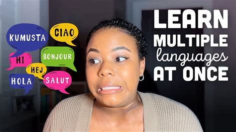 how to learn multiple languages at once pros and cons youtube