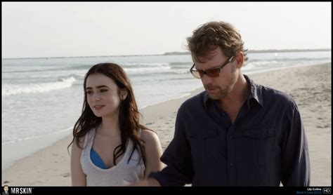 Naked Lily Collins In Stuck In Love