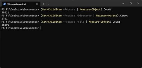 How To Count Files In A Folder With Powershell Cmd Or File Explorer