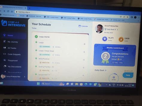 Surya Prakasa Rao Gunji On Linkedin Day15 Ccbp Learningprogress