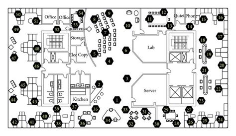 Sensor Nodes Deployed To Collect The Intel Berkeley Research Laboratory Download Scientific