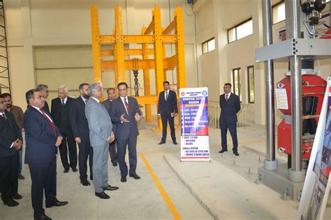 Inauguration Structural Dynamics Lab 25 November 2019 Nust Military College Of Engineering