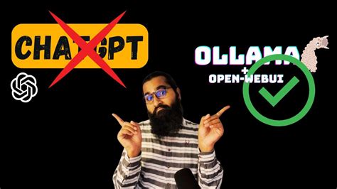 Openwebui Ollama Run Chatgpt‑style Llms Locally Setup And Demo Youtube