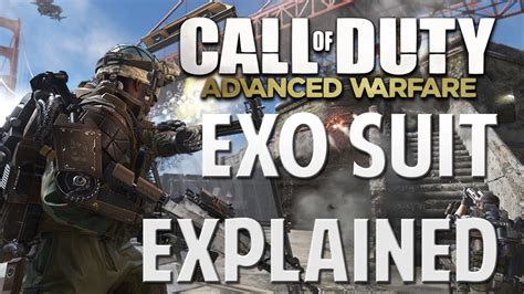 Call Of Duty Advanced Warfare Exo Suit Explained Youtube