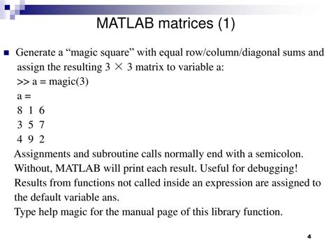 Ppt Introduction To Matlab Powerpoint Presentation Free Download