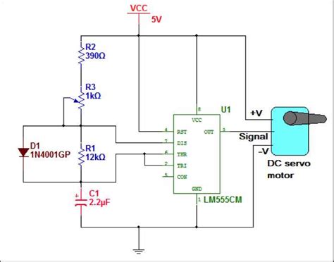 Understanding The Circuit Diagram Of A DC Servo Motor