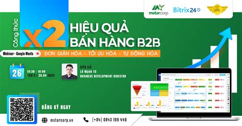 Webinar Công thức X hiệu quả bán hàng B B bởi Nhân Đỗ Brands Vietnam