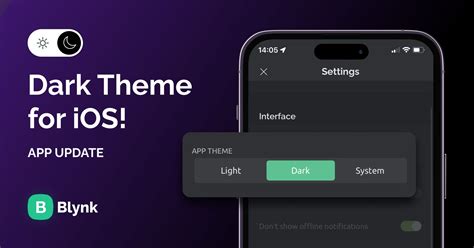 Blynk 🌙 Dark Mode Has Landed On Our Ios App You Can