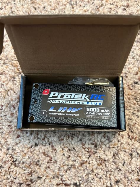 NEW ProTek 2S 7 6V 5000mAh 130C R C Tech Forums