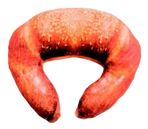 Cojin Decorativo Cuernito Pan Muy Suave Incluye Relleno