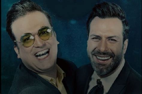 کل‌کل جالب حامد آهنگی و مجید واشقانی در لایو اینستاگرام فیلم