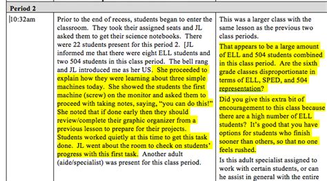 In Class Accomodations Jessica Lewis Teaching Portfolio