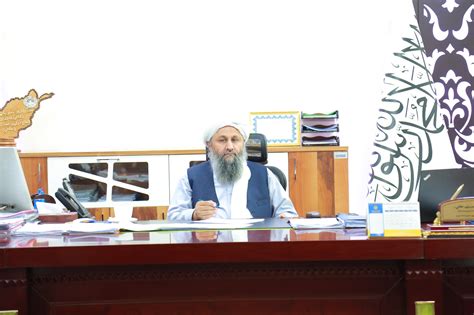 پیام تبریکی محترم الحاج مولوی نجیب الله حقانی وزیر مخابرات و تکنالوژی