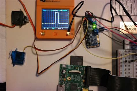 Raspberry Pi Go Hex Robot Pocket Oscilloscope For Measuring Rc Servo Pwm