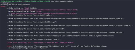 Custom Font Install Problem Help Nixos Discourse