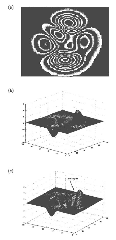 a factorized variational technique for phase unwrapping in markov