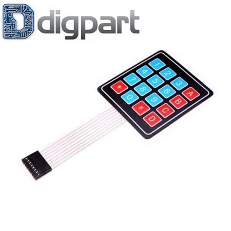 Keypad Membran 4x4 Arduino Lazada Indonesia