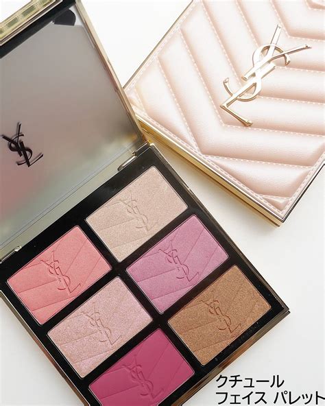 Свотчи новой палетки для лица Ysl Couture Face Palette Golden Oasis