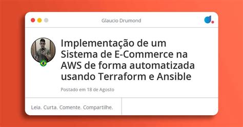 Implementação De Um Sistema De E Commerce Na Aws De Forma Automatizada Usando Terraform E Ansible