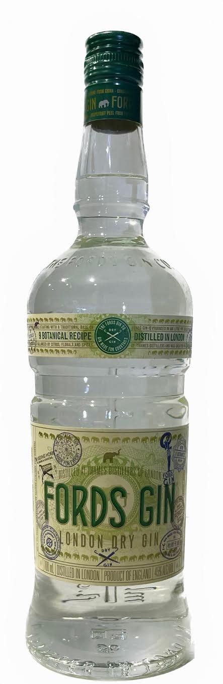 Fords Gin 700ml Gin Amatos Liquor Mart Shop