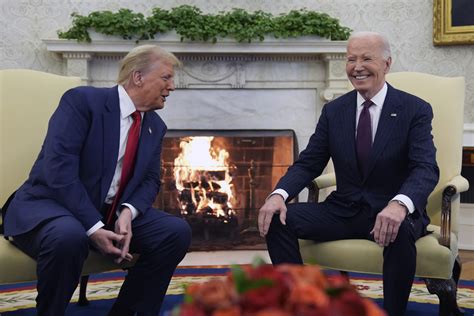 Trump Returns To Washington Vowing A Smooth Transition — Something He