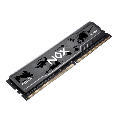 Apacer Nox Ddr5 Desktop Gaming Ram 16gb 5200mhz Mt Tecno It Mall
