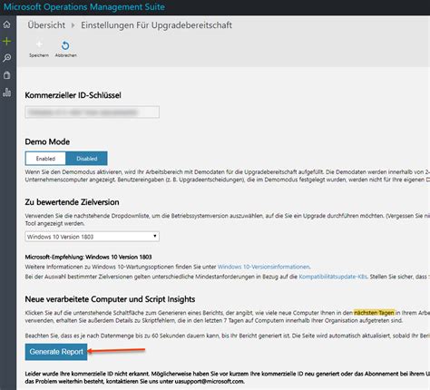 windows analytics teil 3 einrichten von windows analytics upgrade