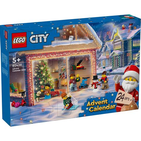 Lego City Advent Calendar 2024 Christmas Toy Set 60436 Toys Zavvi