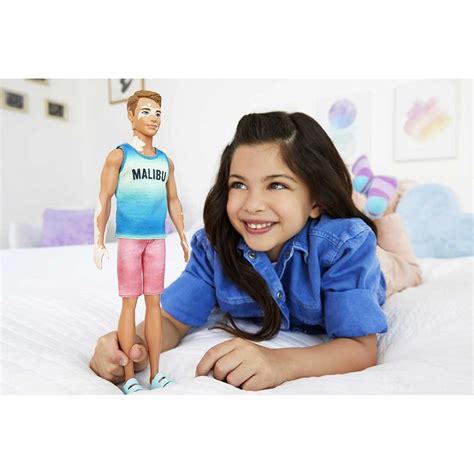 Mattel Barbie Ken Fashionistas Doll 192 Brown Cropped Hair Vitiligo