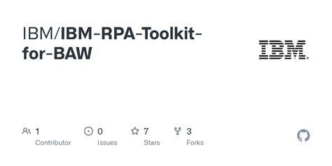 Github Ibm Ibm Rpa Toolkit For Baw