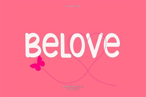 Belove Font Free Download For WEB Belove Font Free Download For WEB