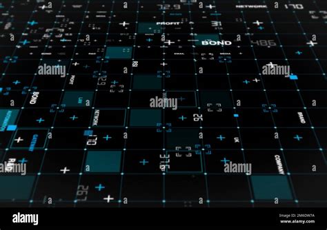 Digital Data Grid Technology Backgroundhitech Corporate Networkbusiness Information