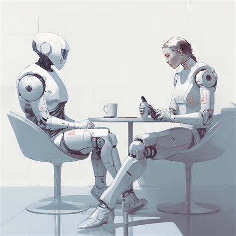 Premium Ai Image Unlocking The Future The Language Of Robot Communication