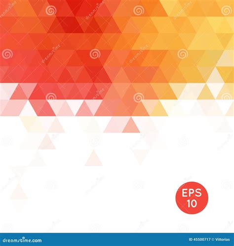 Triangle Mosaic Side Border Background Design Vector Illustration 114244920