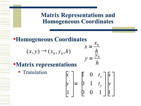 Two Dimensional Geometric Transformations Ppt 3 D Graphics Computer Software And Applications