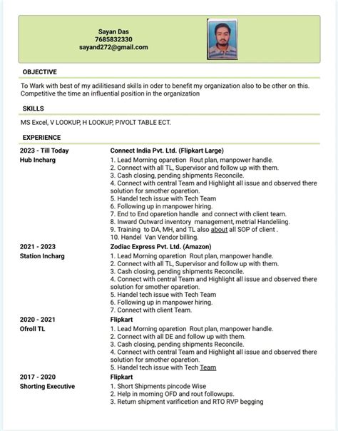 Sayan Das On Linkedin Hi Hairing Team I Am Looking For An Job