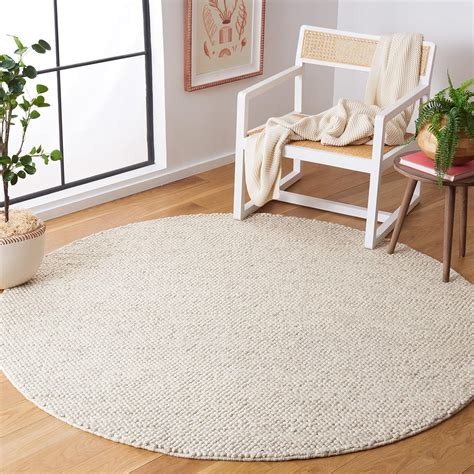 Safavieh Natura Collection Area Rug 6 Round Beige
