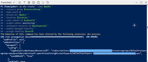 Powershell Ps Cmdlet New Azakscluster Will Trigger Sp Creation Ignoring The