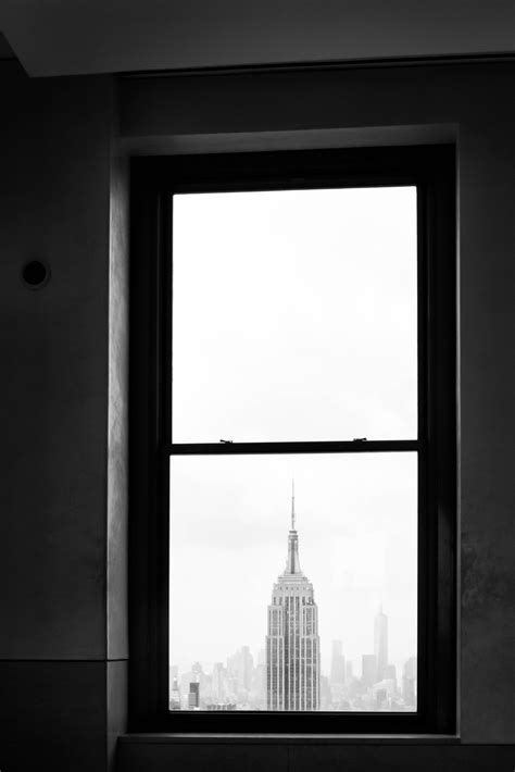 무료 이미지 빛 검정색과 흰색 화이트 집 창문 유리 전망 벽 맨해튼 검은 단색화 조명 인테리어 디자인