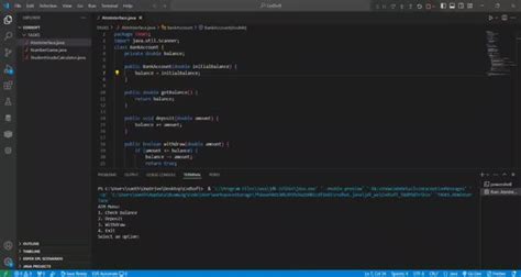 Java Development For Atm Interface At Codsoft Santhosh B Posted On