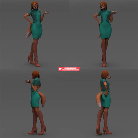 Rule 34 3d Anthro Bambookat Domestic Dog Furry Office Lady Sing 2