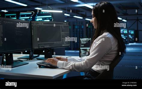 Software Developer In Data Center Ensuring System Can Handle Networking