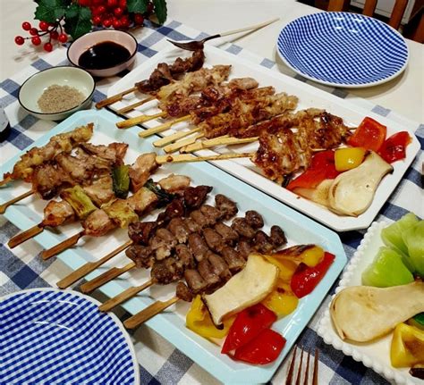 캠핑음식추천 닭꼬치 연말홈파티 야키토리 토리야 캠핑밀키트 네이버 블로그